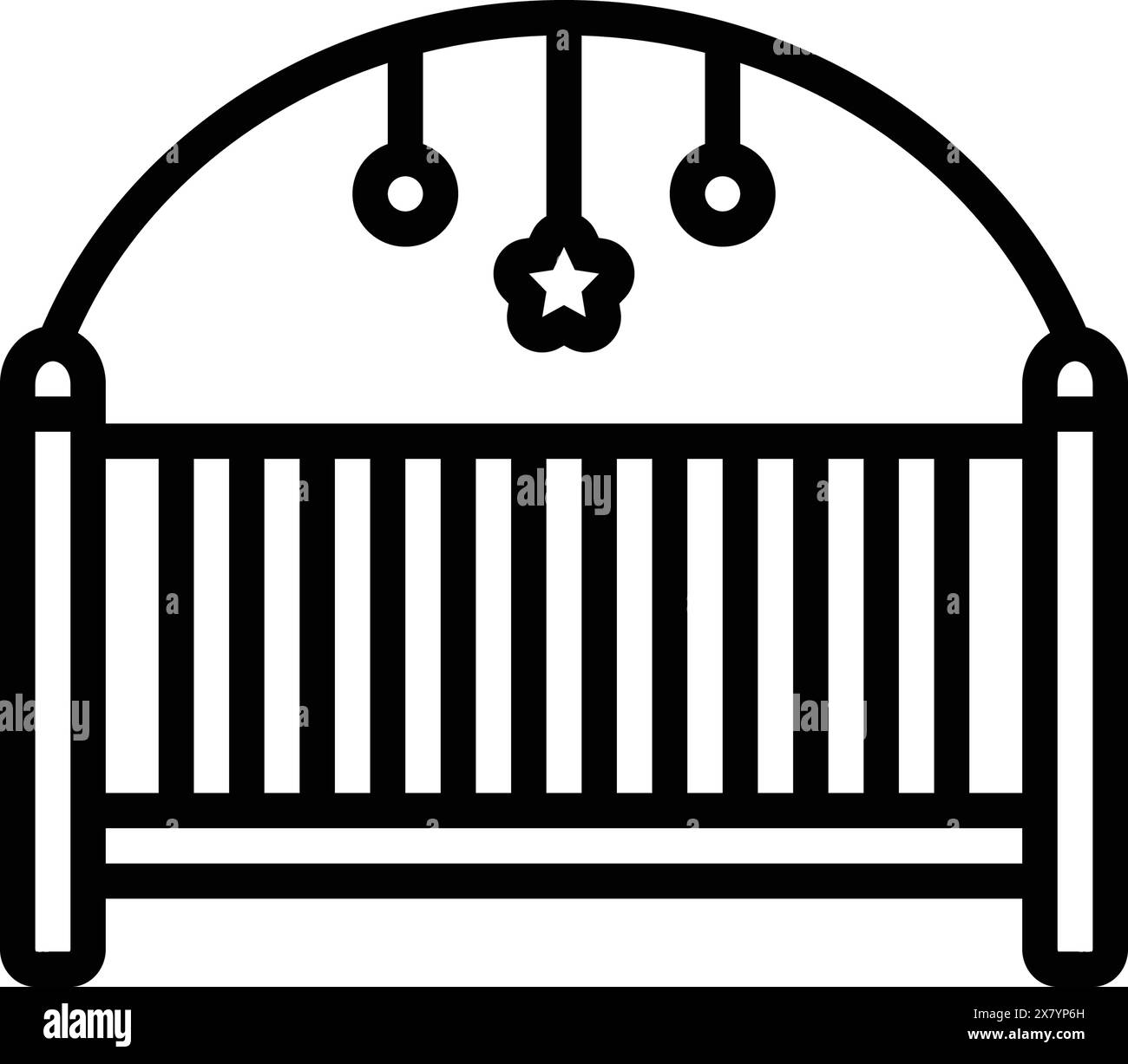 Icon for play pen,rocking Stock Vector Image & Art - Alamy