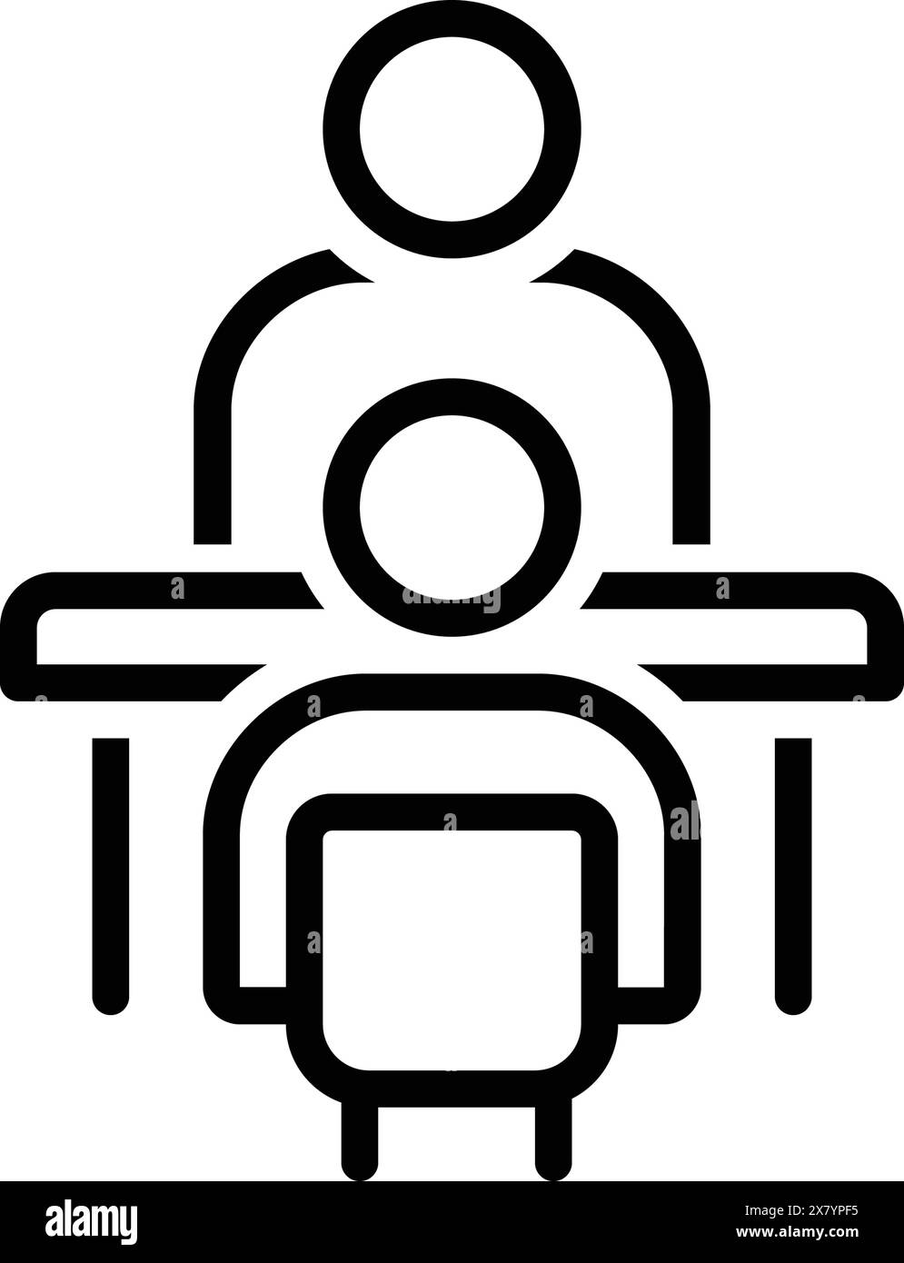 Interview session Stock Vector Images - Alamy