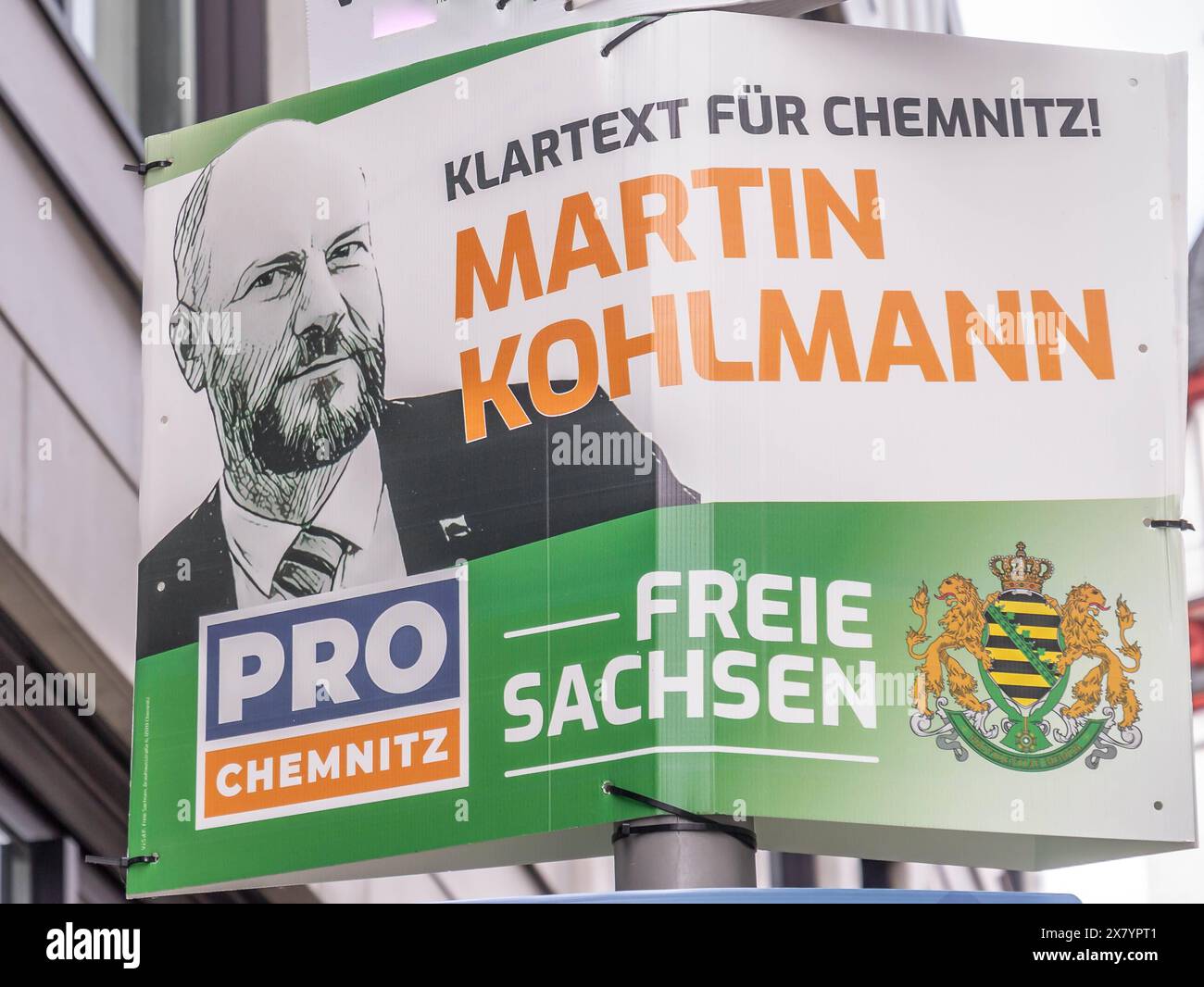 Deutschland 2024: Wahlplakate für die Europawahl 2024 Im Bild: Freie ...