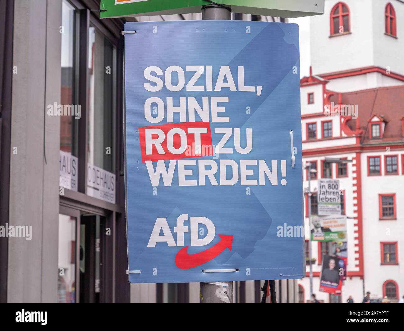 Deutschland 2024: Wahlplakate für die Europawahl 2024 Im Bild: AfD ...