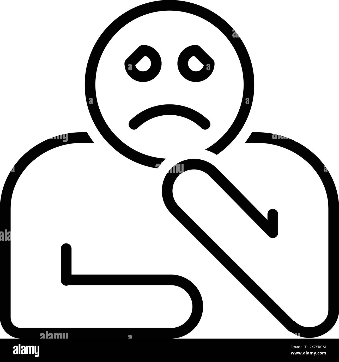 Indifferent Stock Vector Images - Alamy