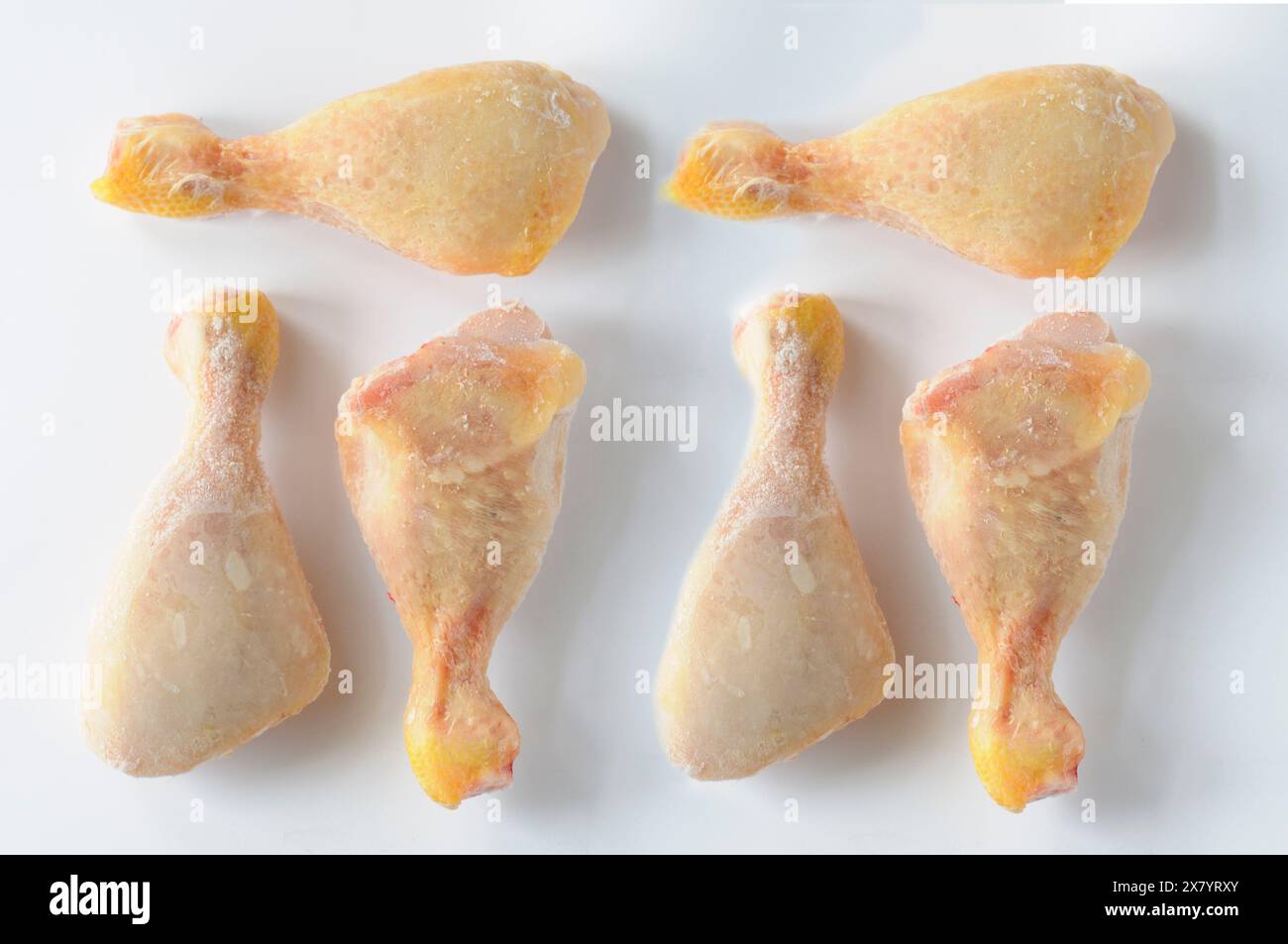 Frozen Chicken Legs Stock Photo - Alamy
