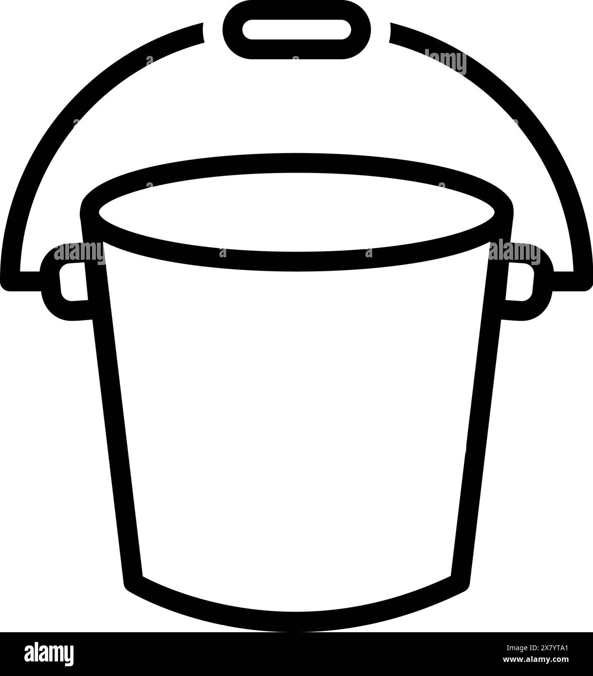 Icon for bucket, pail Stock Vector Image & Art - Alamy