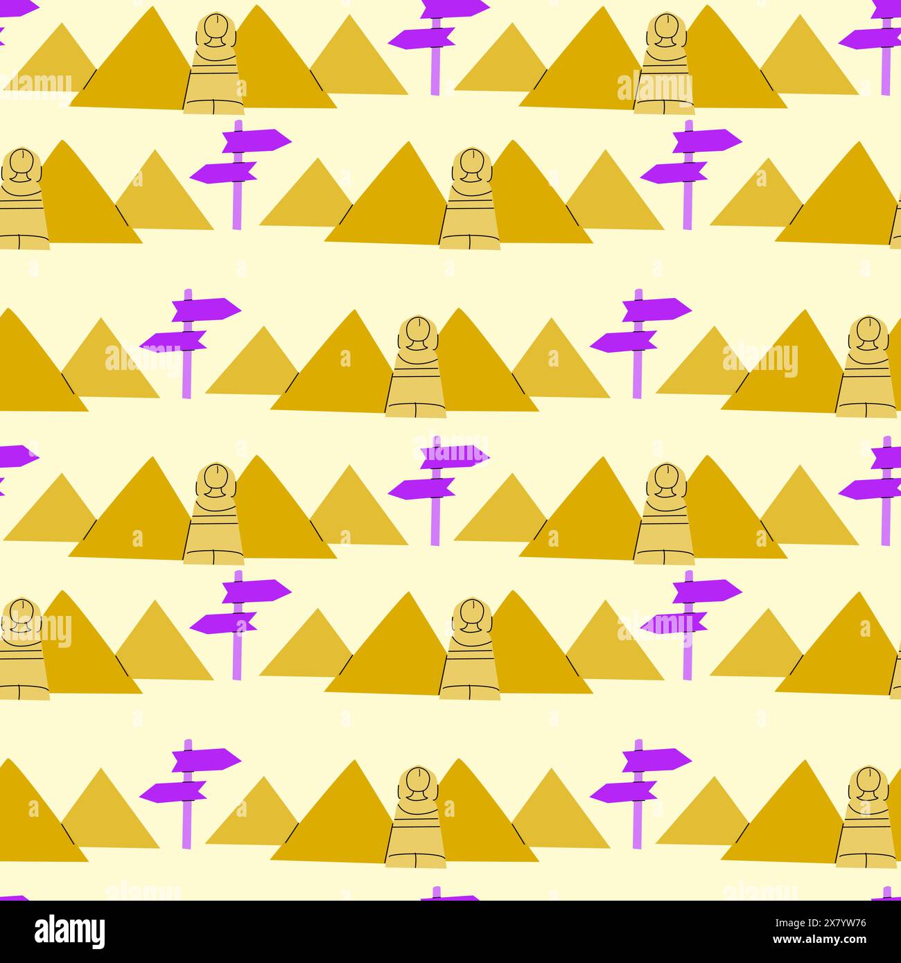 Travel destinations summer seamless pattern. Can used for textile ...
