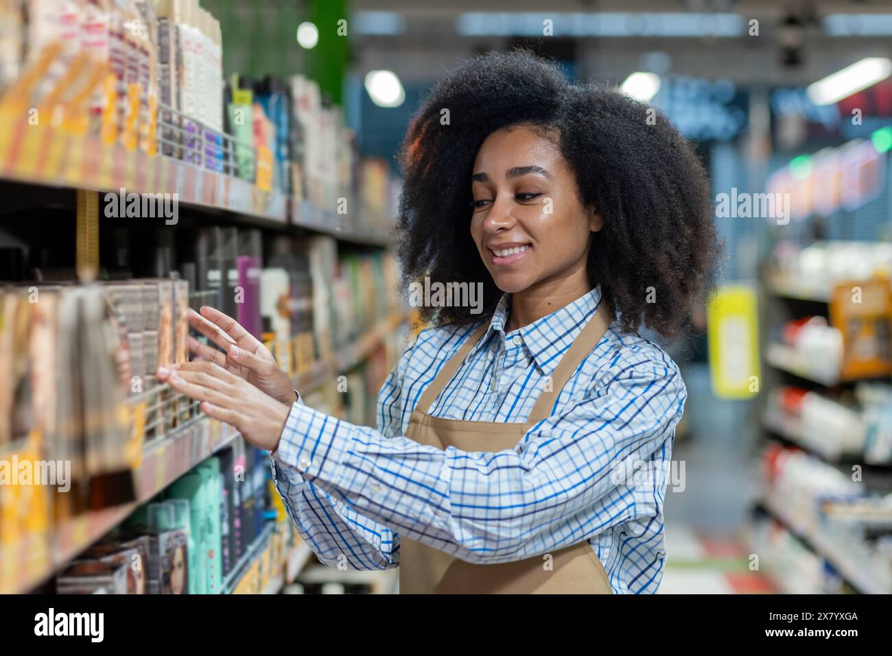 Arrangement shopping goods supermarket store hi-res stock photography ...