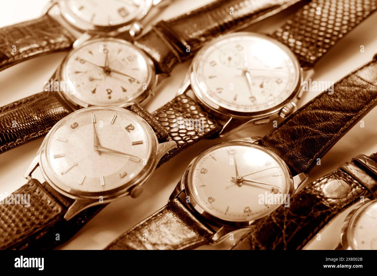Old Fashioned Wristwatch Stock Photo - Alamy