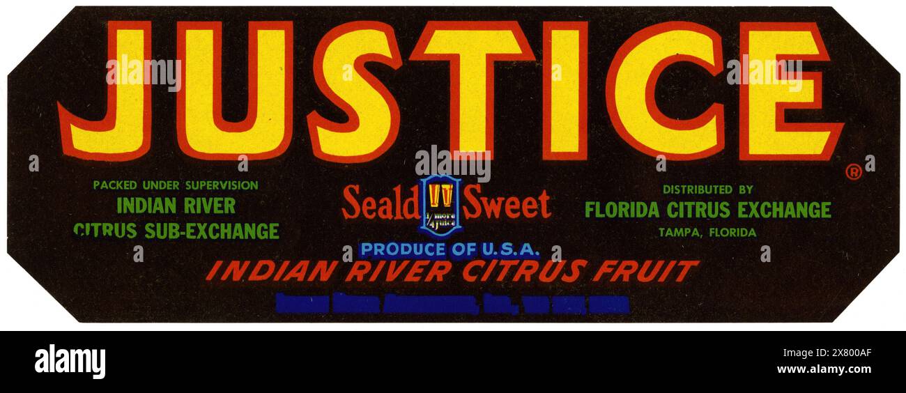 Justice label hi-res stock photography and images - Alamy
