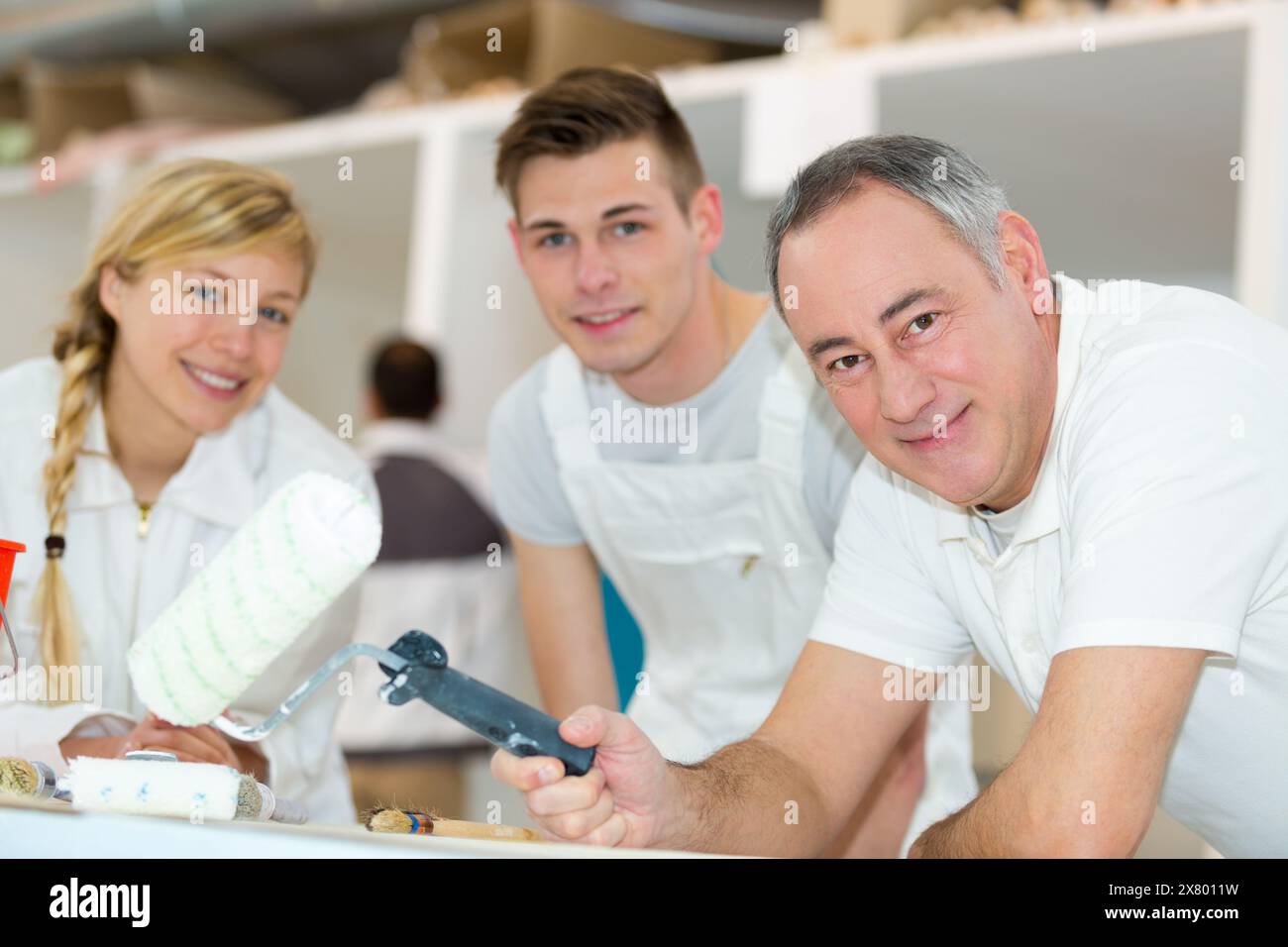 Setup for painter hi-res stock photography and images - Alamy