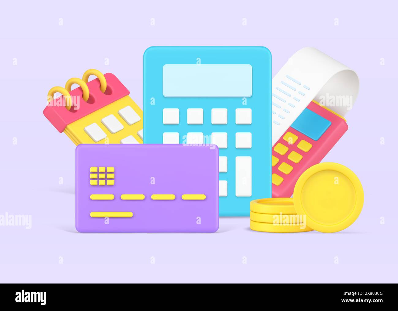 Counting financial payment at calendar day monthly regular finance ...