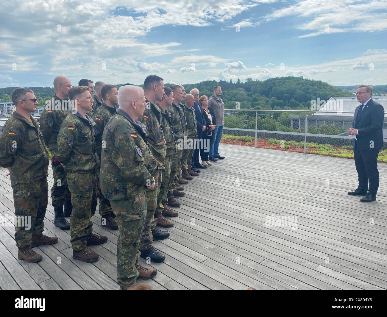 Vilnius, Lithuania. 22nd May, 2024. Boris Pistorius (SPD), Federal ...