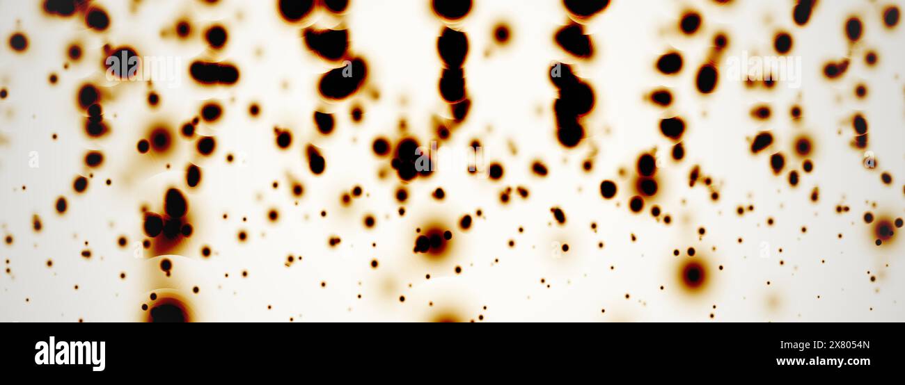 Vector abstract digital technology scientific white background. Burning ...