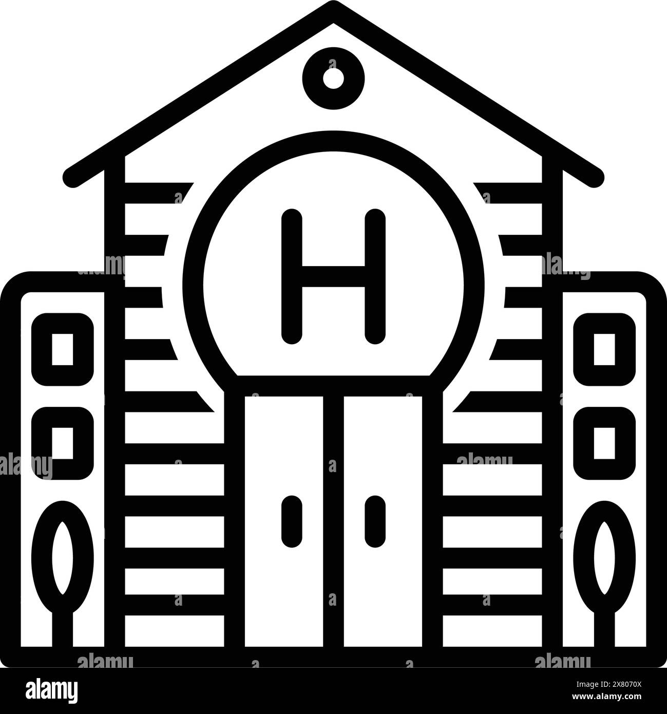 Icon for hotel,lodge Stock Vector Image & Art - Alamy