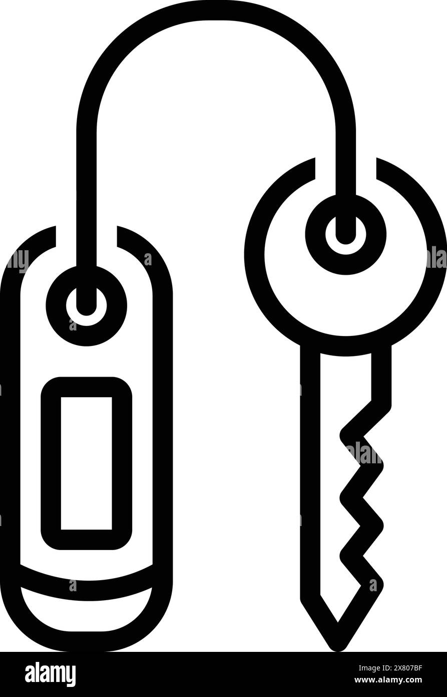 Icon room key Black and White Stock Photos & Images - Alamy
