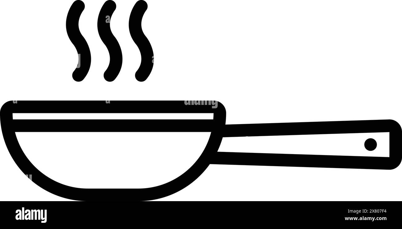 Icon for frying pan Stock Vector Image & Art - Alamy