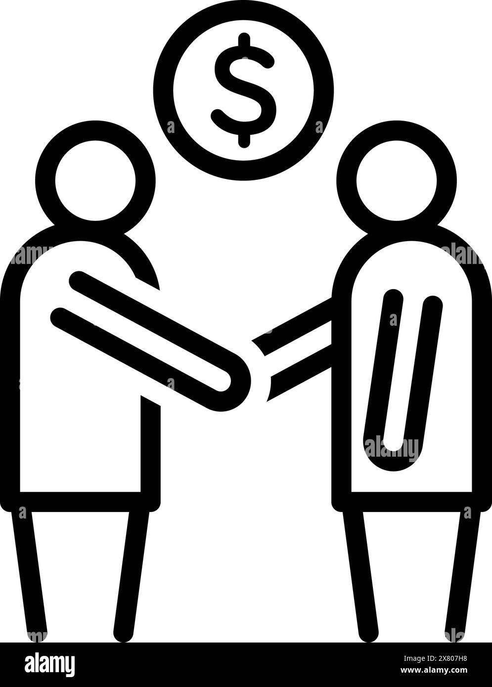 Icon for deal,contract Stock Vector Image & Art - Alamy