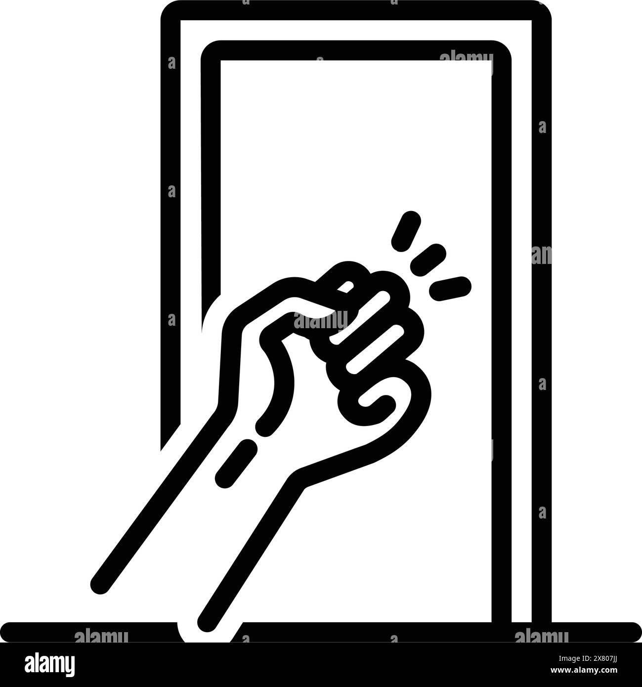 Icon for knock,rap,knocking Stock Vector Image & Art - Alamy