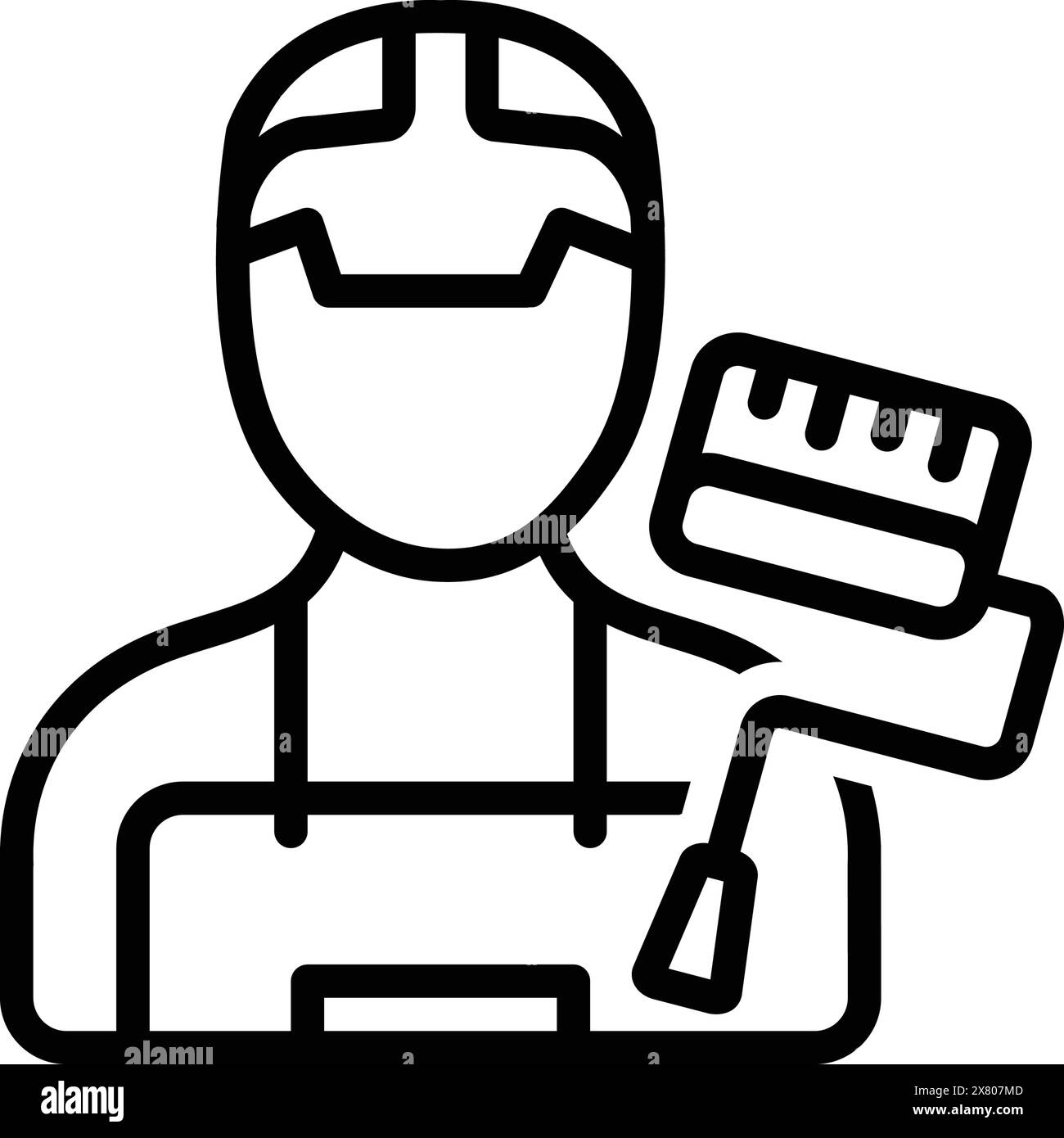 Icon for painter,decorator Stock Vector Image & Art - Alamy