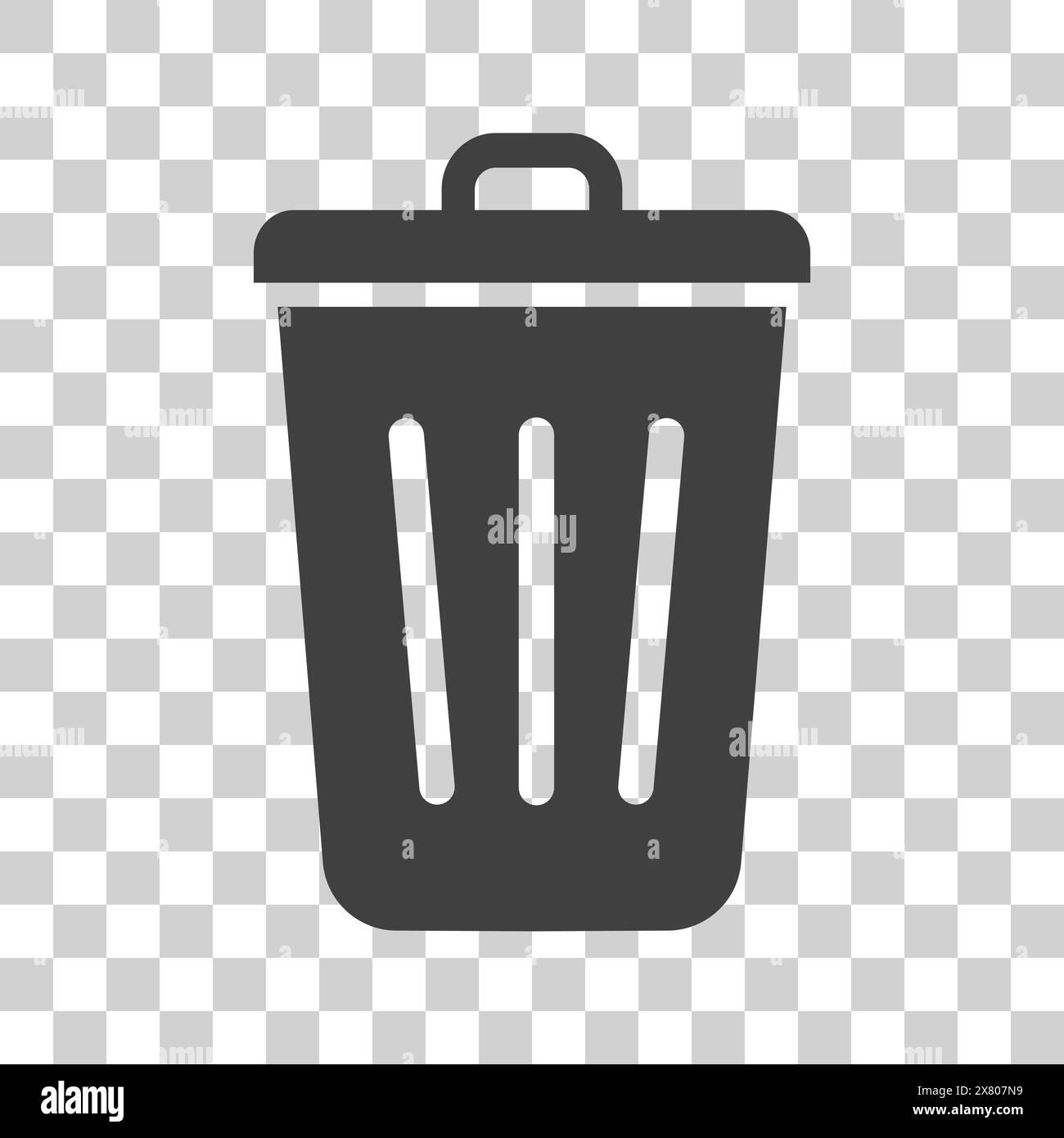 Garbage icon. Garbage symbol on white background Stock Vector Image ...
