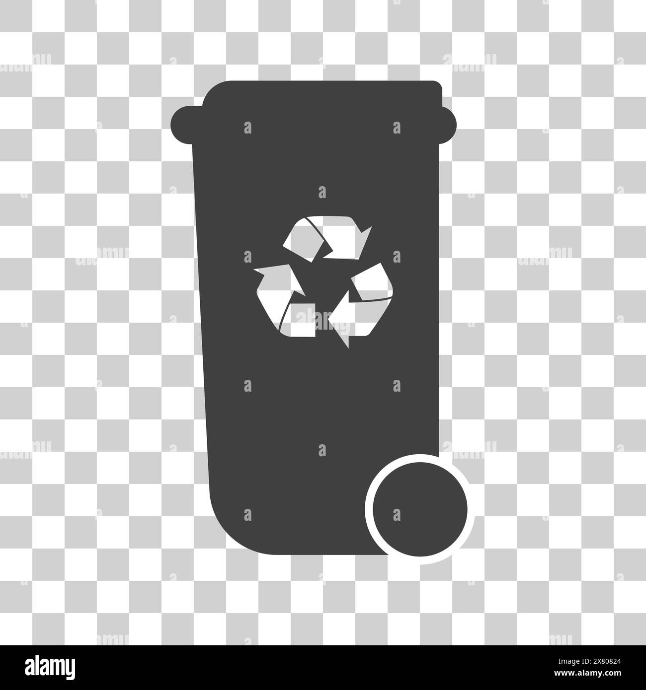 Garbage icon. Garbage symbol on white background Stock Vector Image ...