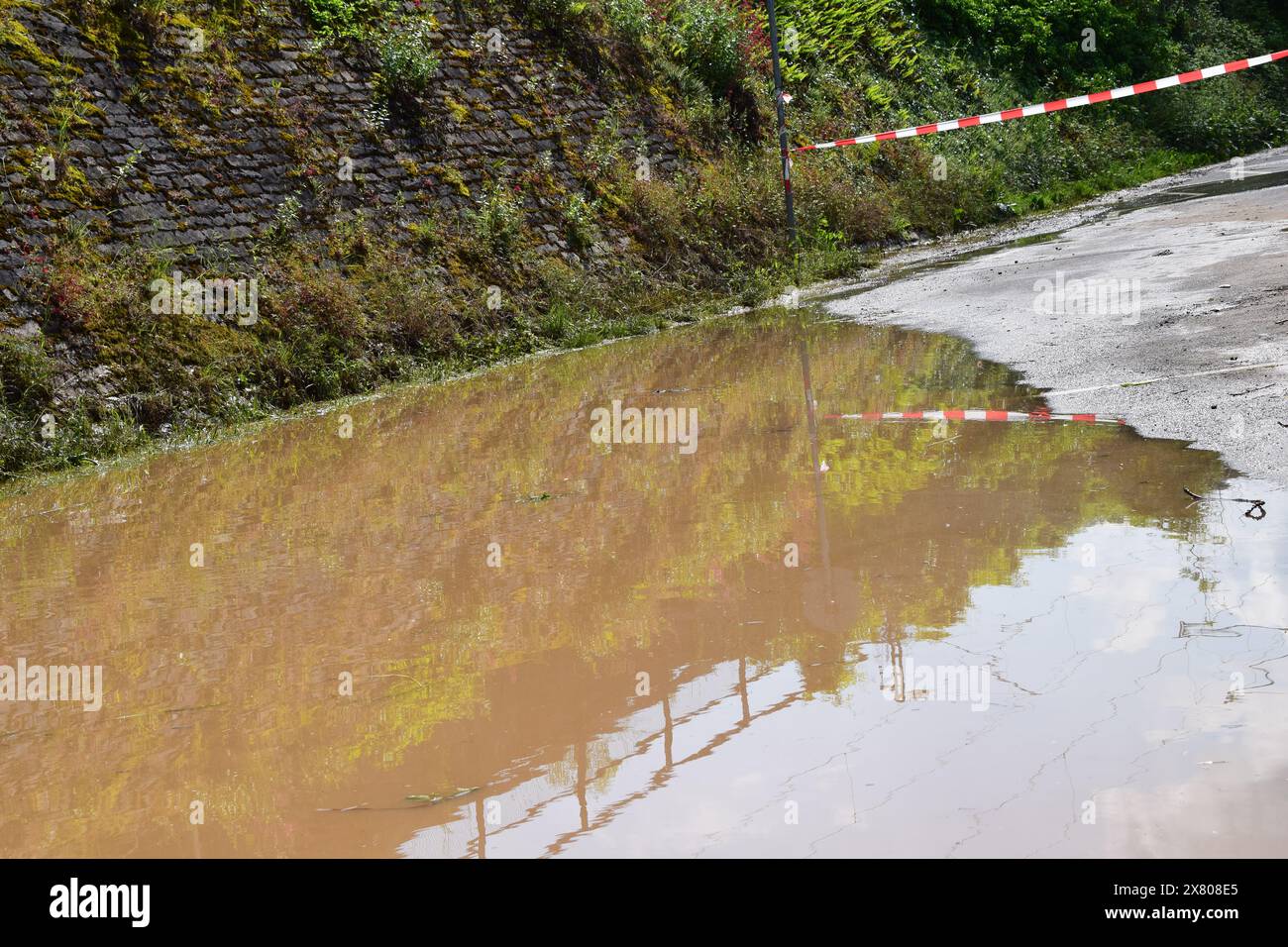 muddy flood in Germany, May 2024 Stock Photo - Alamy