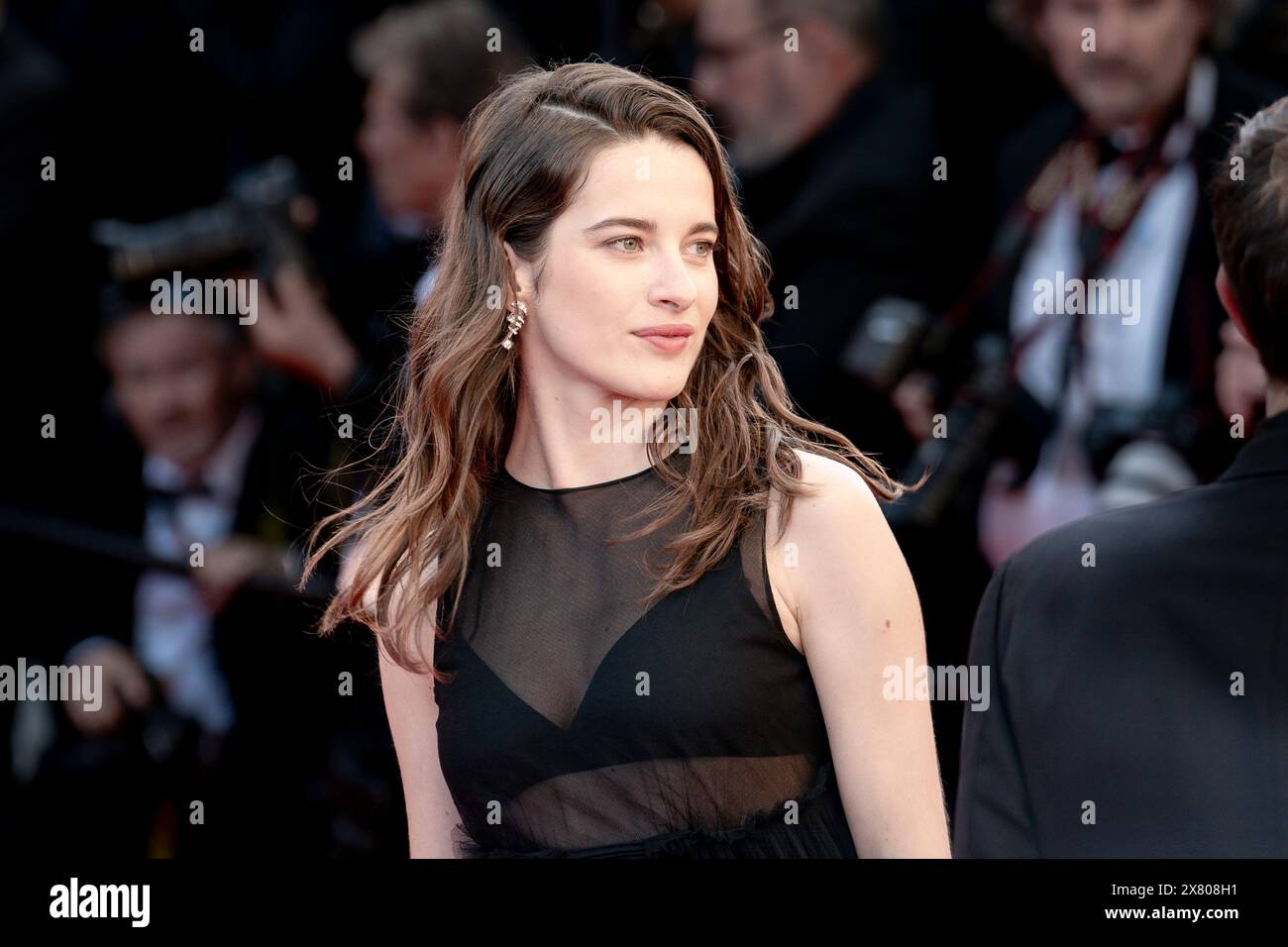Cannes, France. 21th May, 2024. Rebecca Marder attends Marcello Mio ...