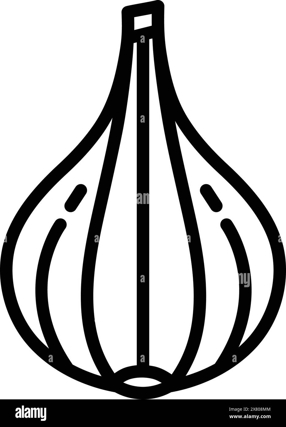 Garlic clove Stock Vector Images - Alamy