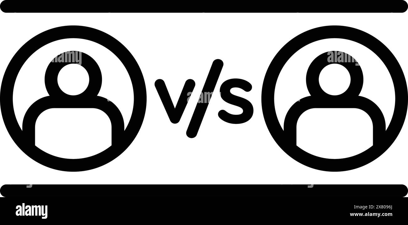 Icon for versus,against Stock Vector Image & Art - Alamy