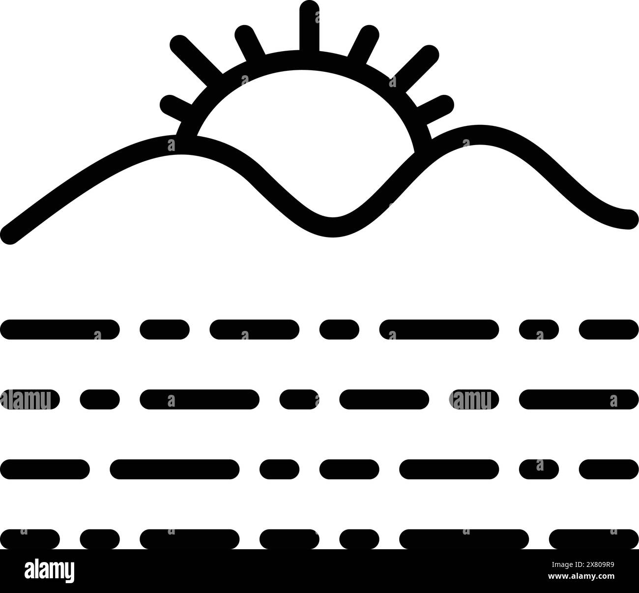 Dawn daytime Stock Vector Images - Alamy