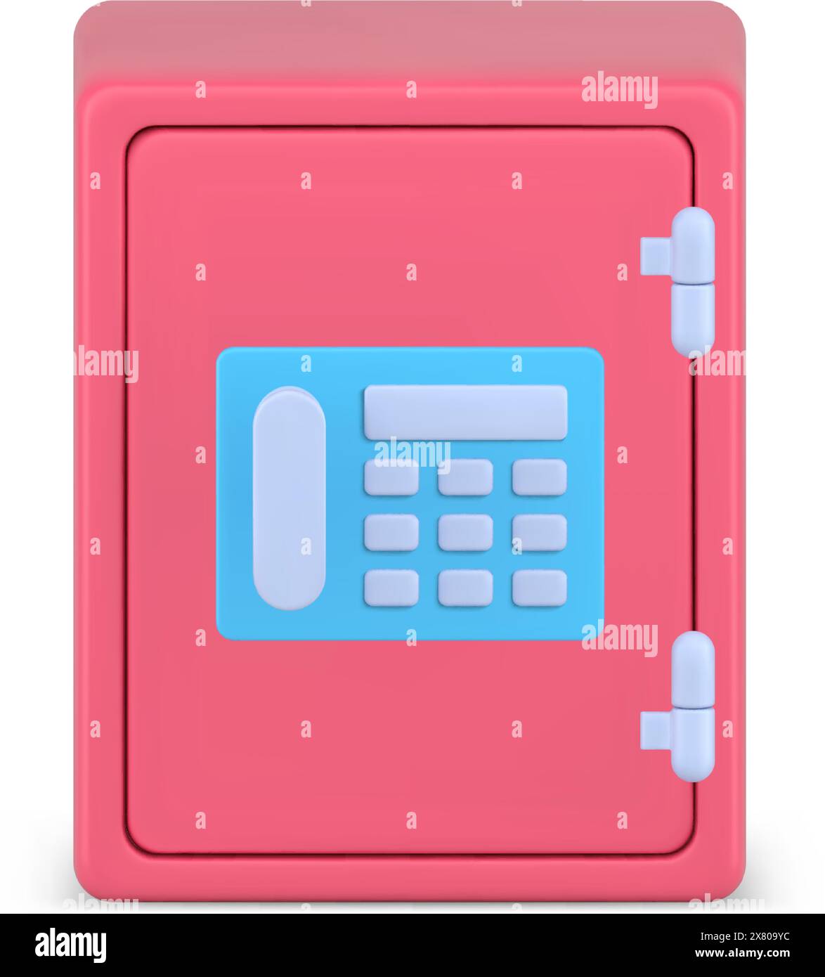 Empty bank vault Stock Vector Images - Alamy