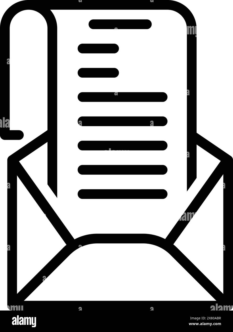 Icon for letter,envelope Stock Vector Image & Art - Alamy