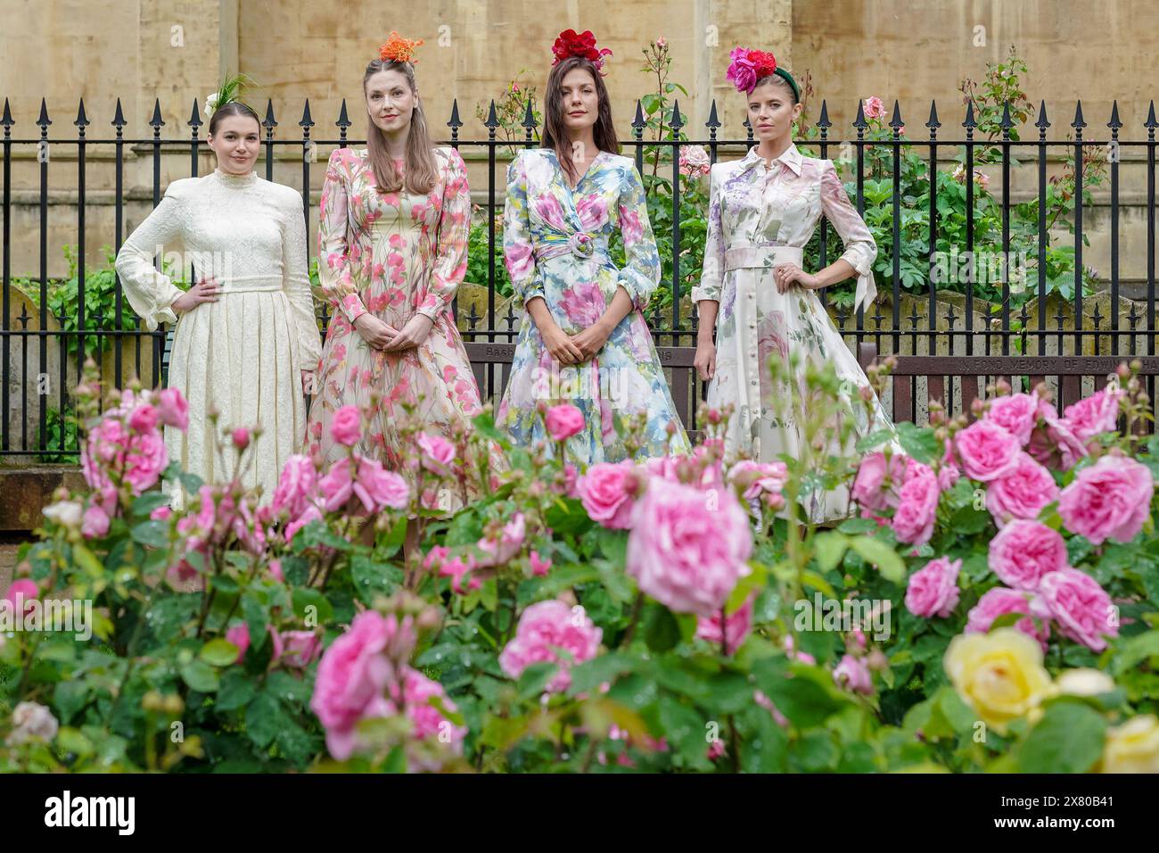 London, UK. 22nd May, 2024. 7th Annual Flower Walk sees striking ...