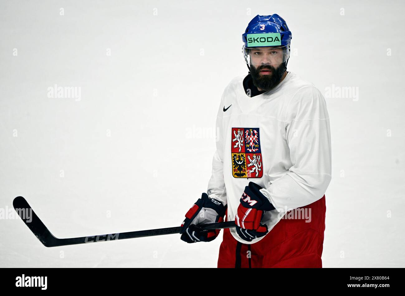 Prague, Czech Republic. 22nd May, 2024. Radko Gudas at the Czech ...