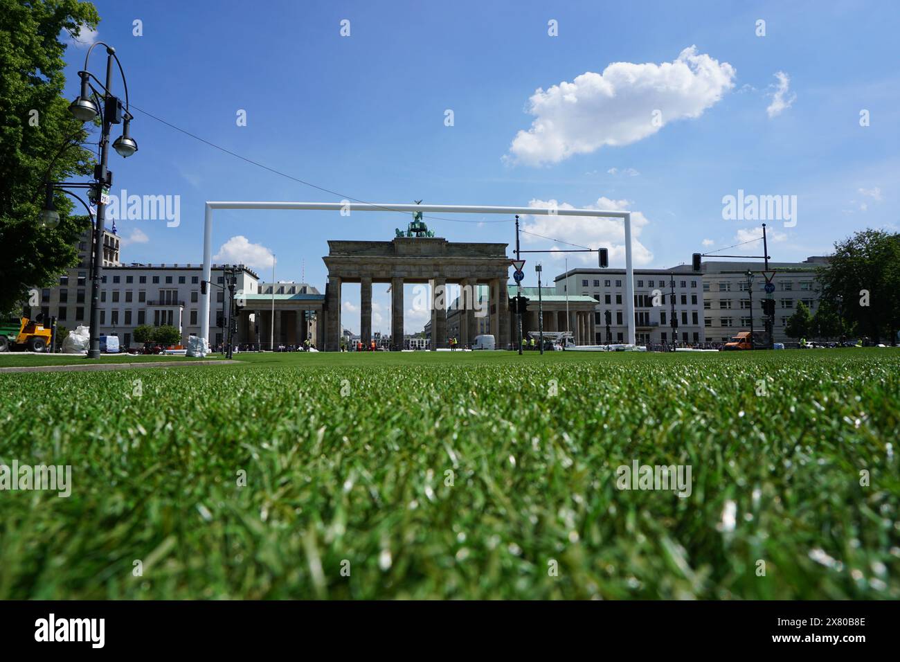 Berlin, Germany. 21st May, 2024. Berlin has built a fan zone in the ...