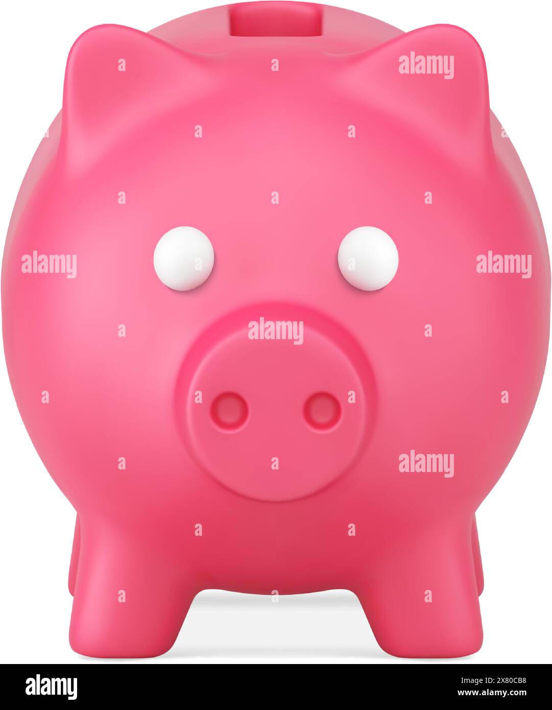 Transparent piggy bank Stock Vector Images - Alamy