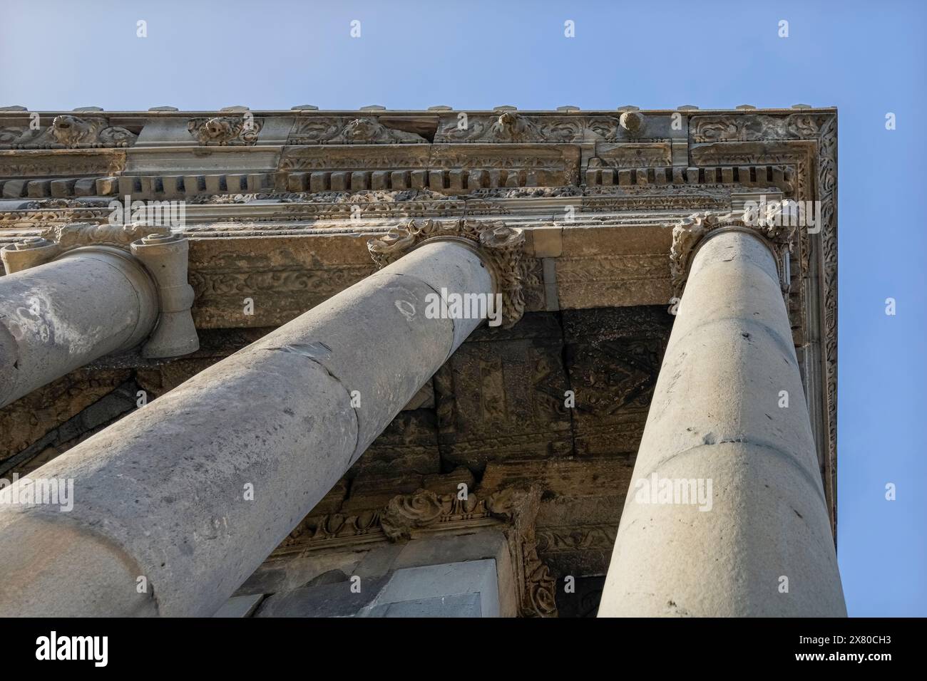 GARNI Temple: Garni Archaeological Site in Armenia, January 2024 V ...