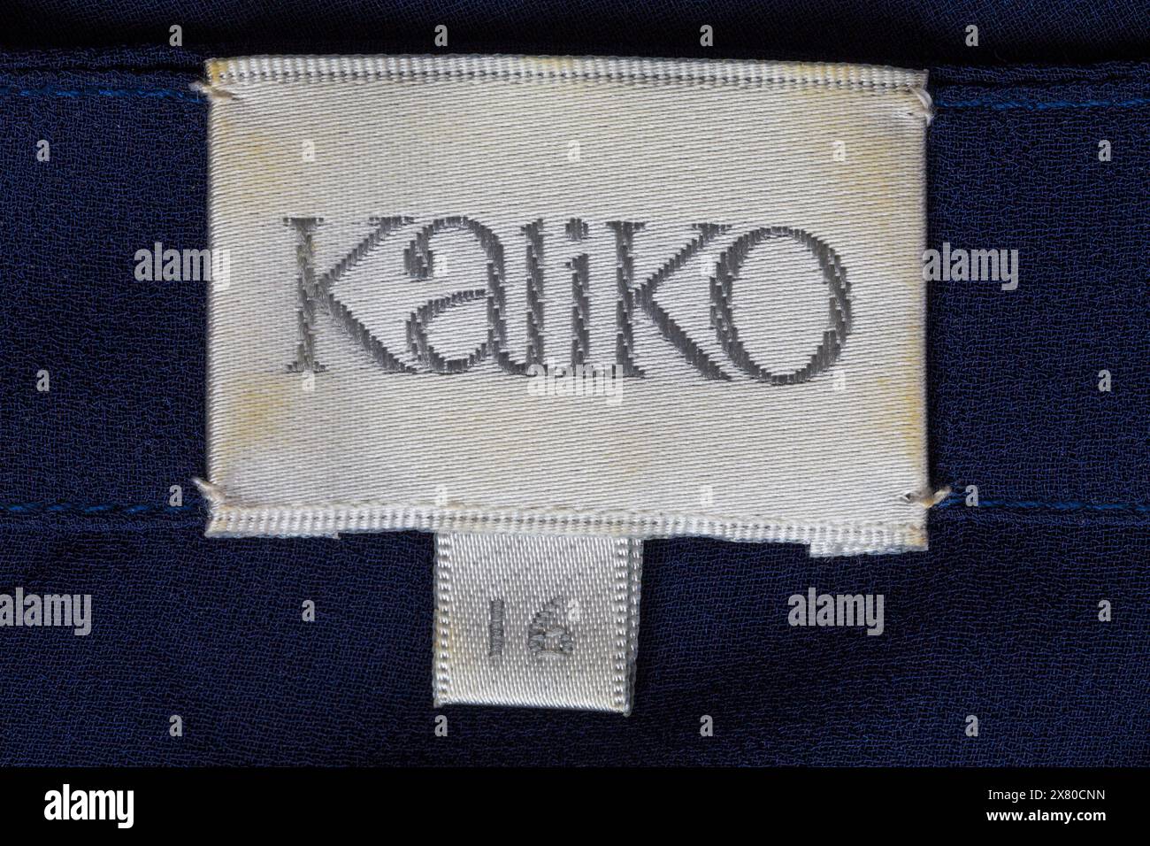 Kaliko label in womans top hi-res stock photography and images - Alamy