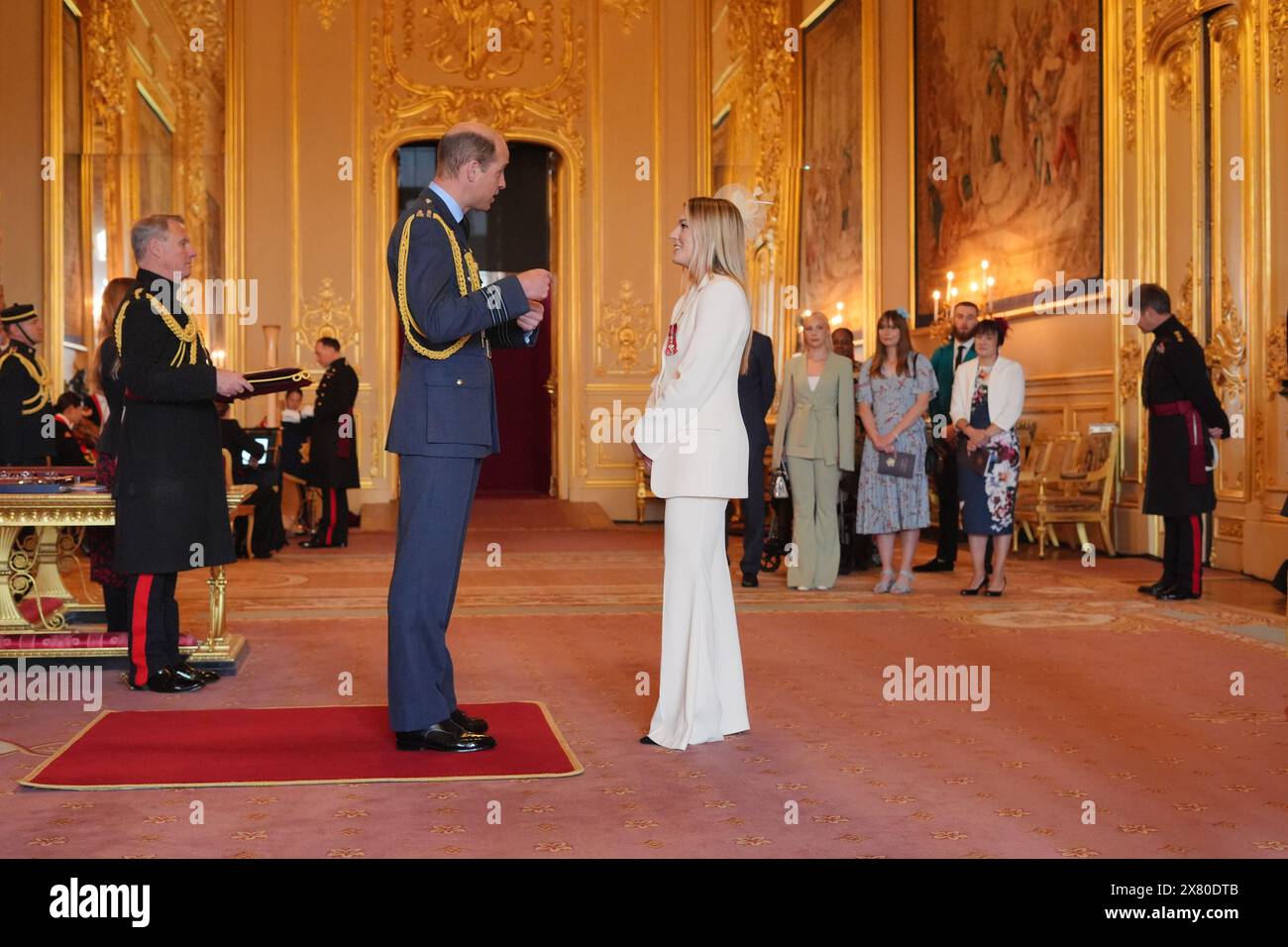 Miss Lauren Hemp, Footballer, is made a Member of the Order of the ...