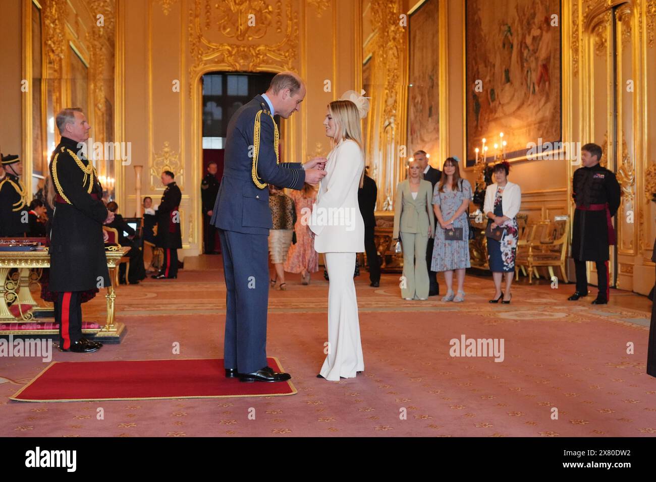 Miss Lauren Hemp, Footballer, is made a Member of the Order of the ...