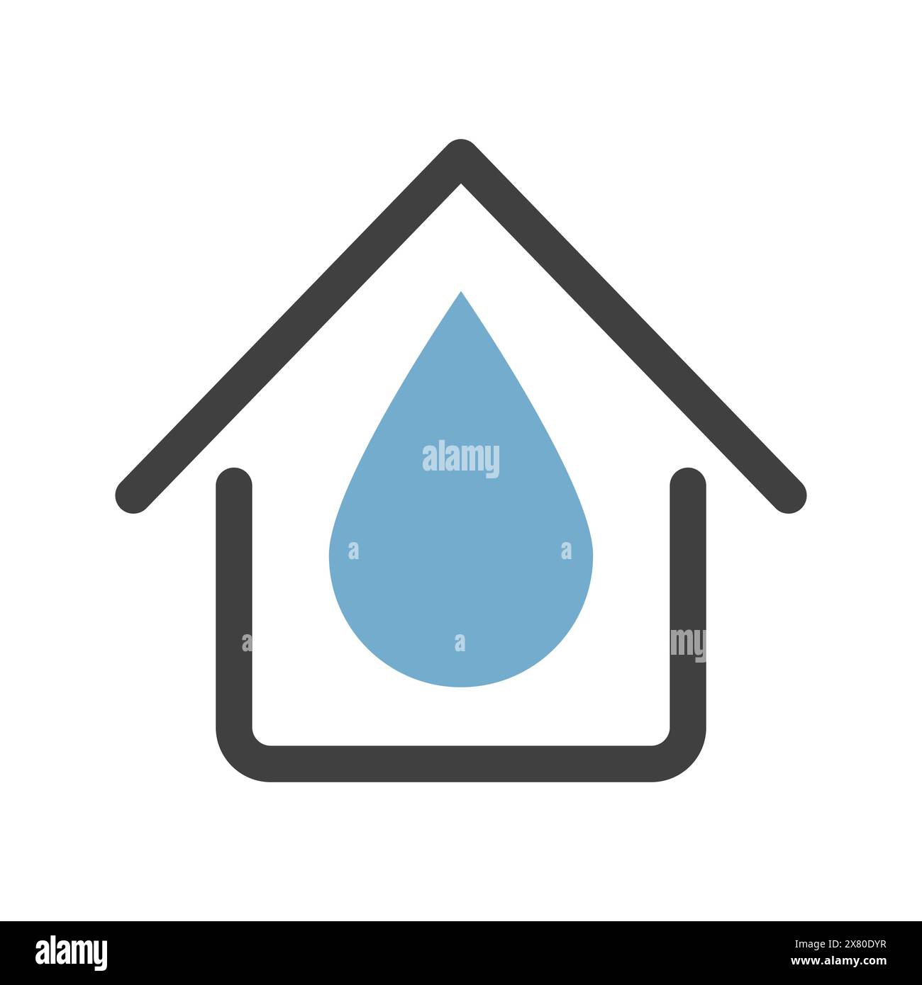 water recycling icon on white background Stock Vector Image & Art - Alamy