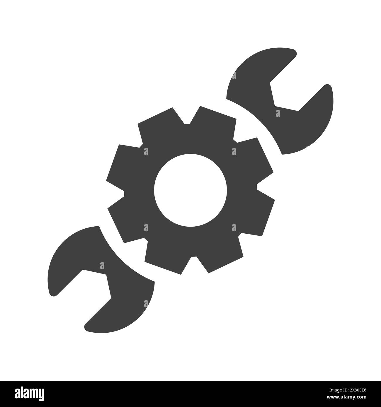 tools icon on white background Stock Vector Image & Art - Alamy