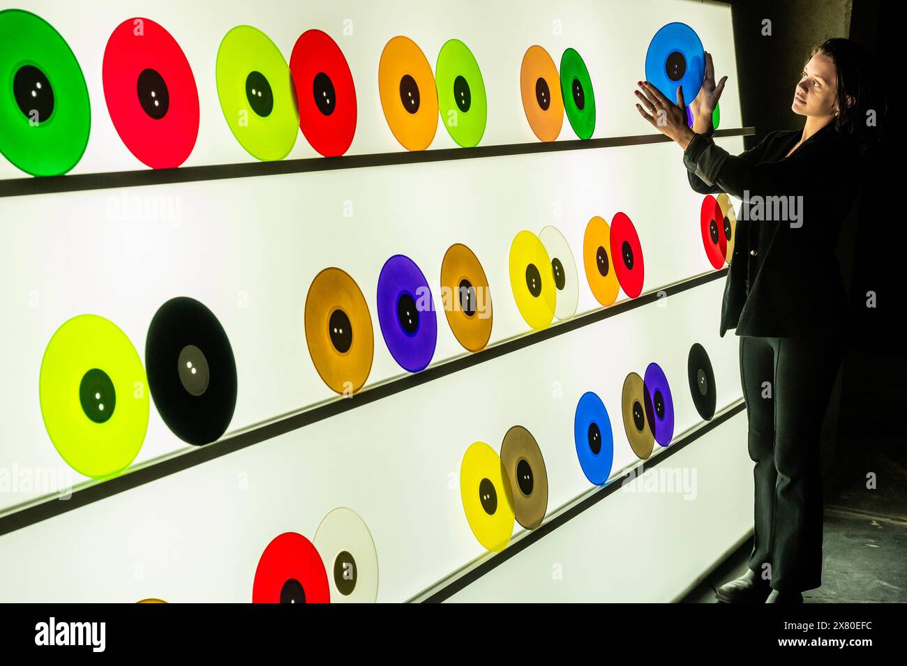 London, UK. 22nd May, 2024. Carsten Nicolai - Bausatz-Noto - 180 ...