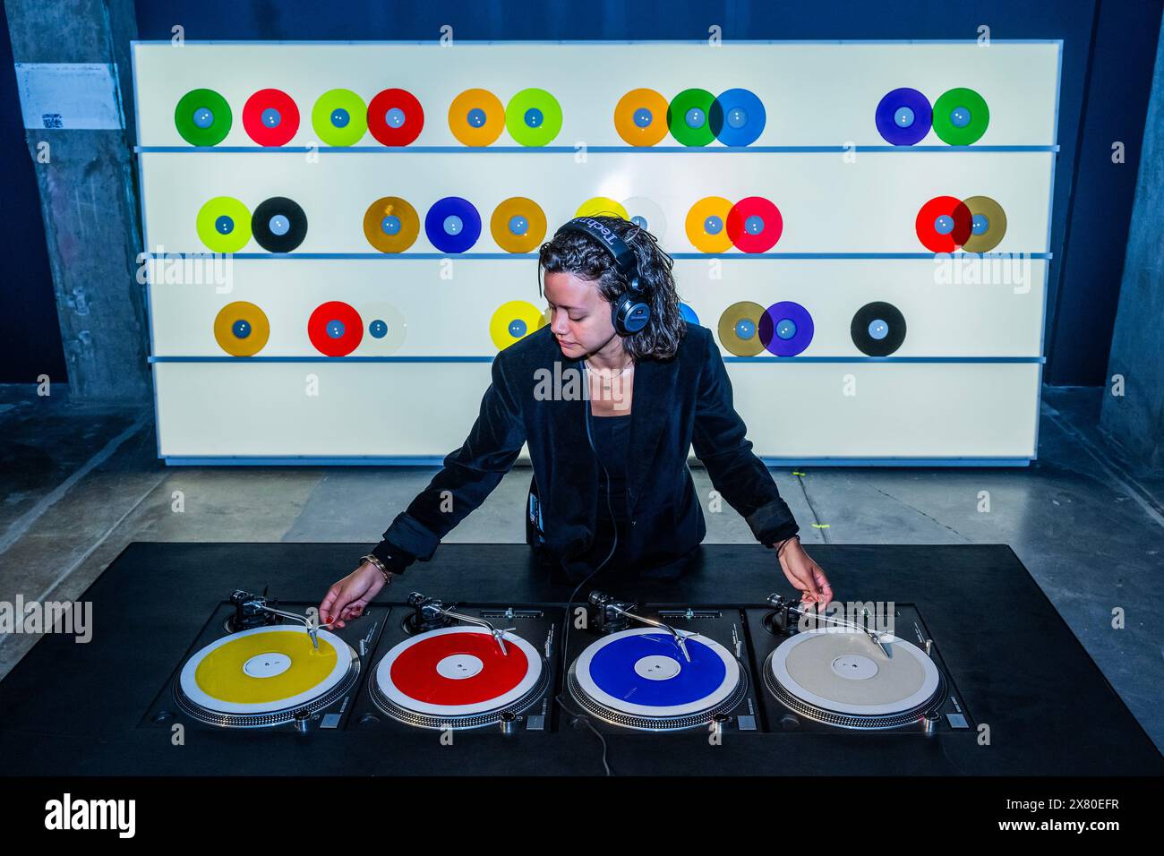 London, UK. 22nd May, 2024. Carsten Nicolai - Bausatz-Noto - 180 ...