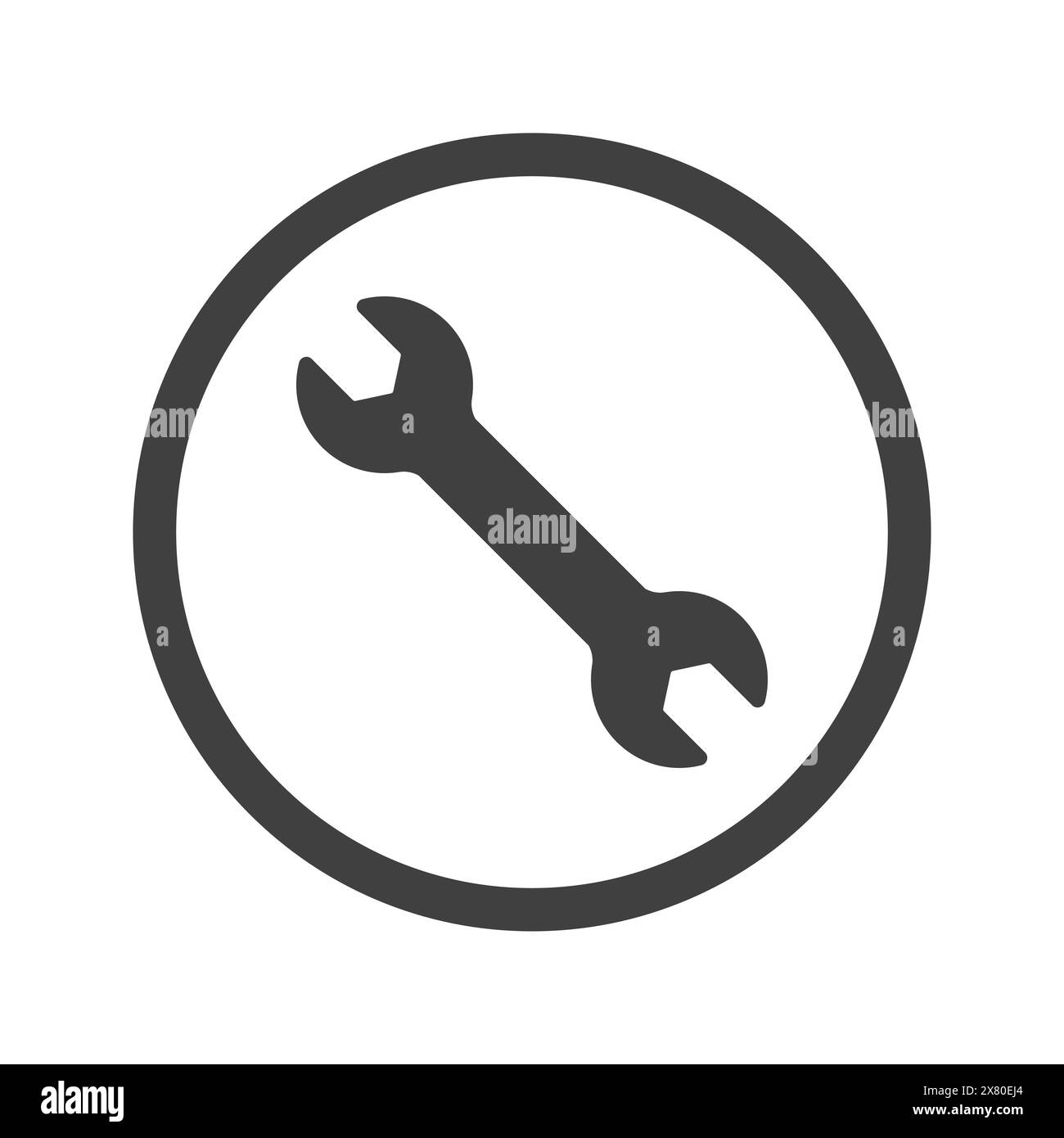 tools icon on white background Stock Vector Image & Art - Alamy