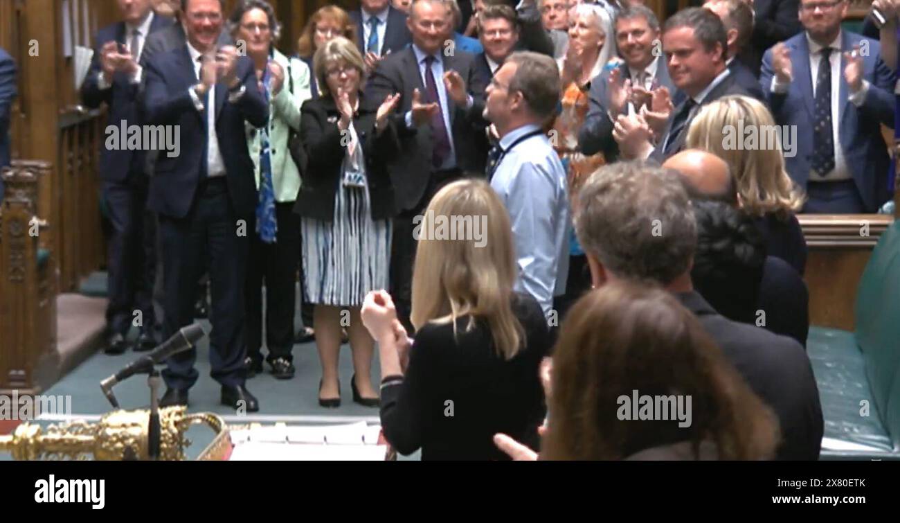 Craig Mackinlay (centre, light blue shirt), Conservative MP for South ...