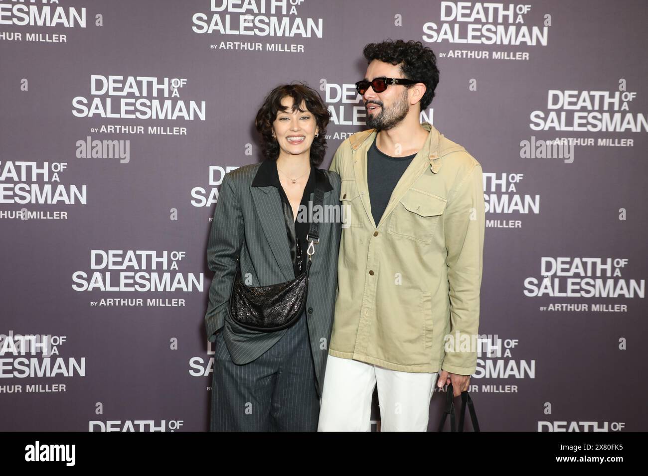Sydney, Australia. 22nd May 2024. Death of a Salesman opening night red ...