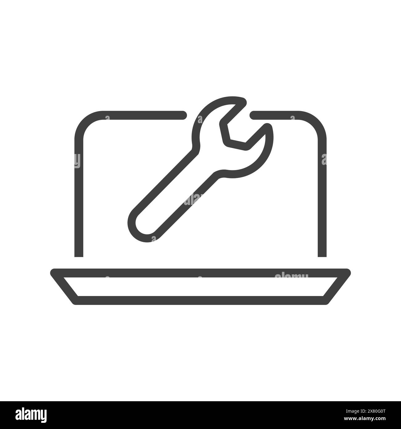 tools icon on white background Stock Vector Image & Art - Alamy