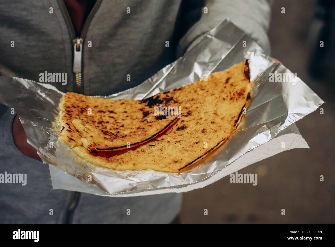 Socca, a traditional dish from the south of France Stock Photo - Alamy