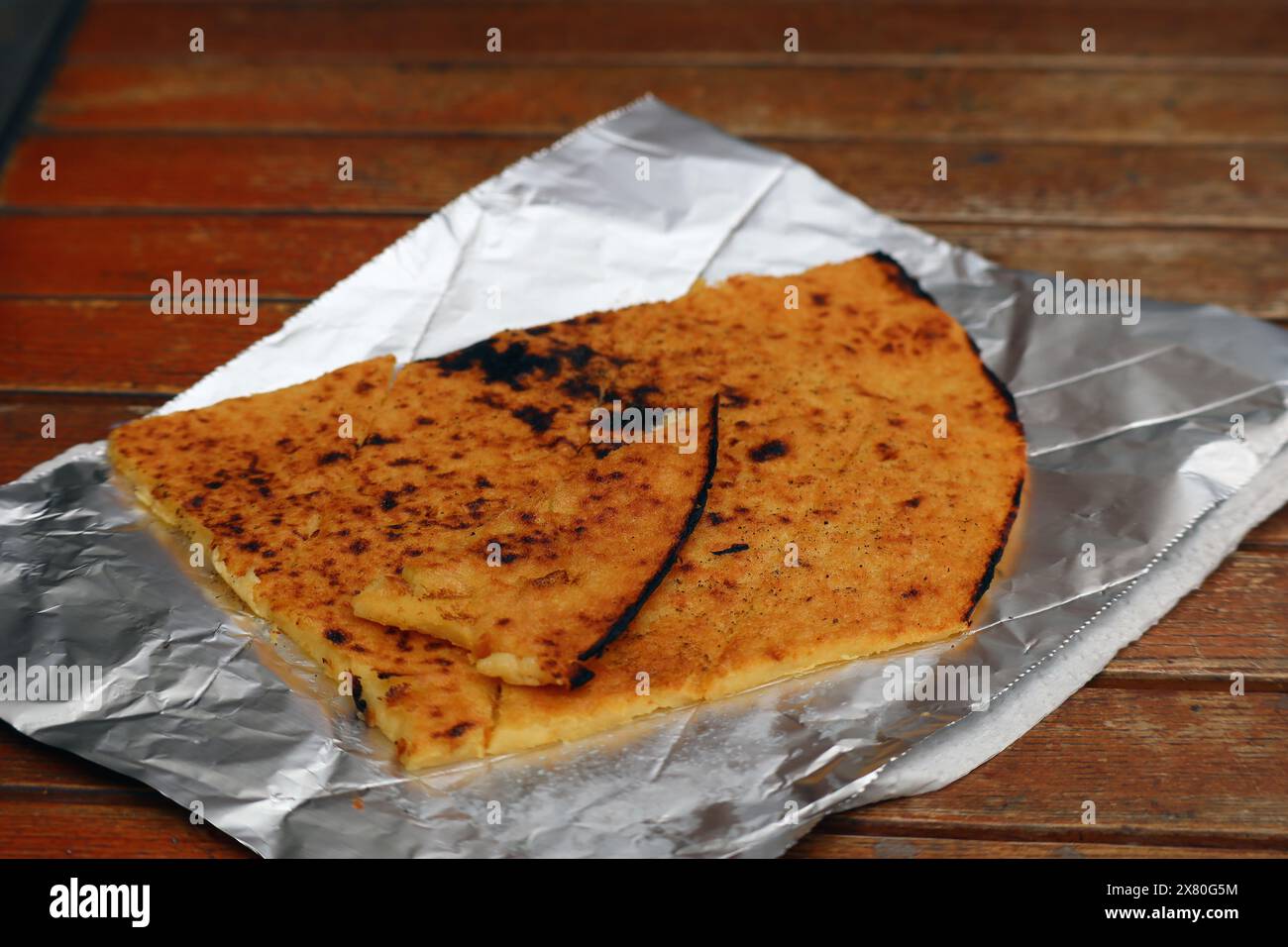 Socca, a traditional dish from the south of France Stock Photo - Alamy