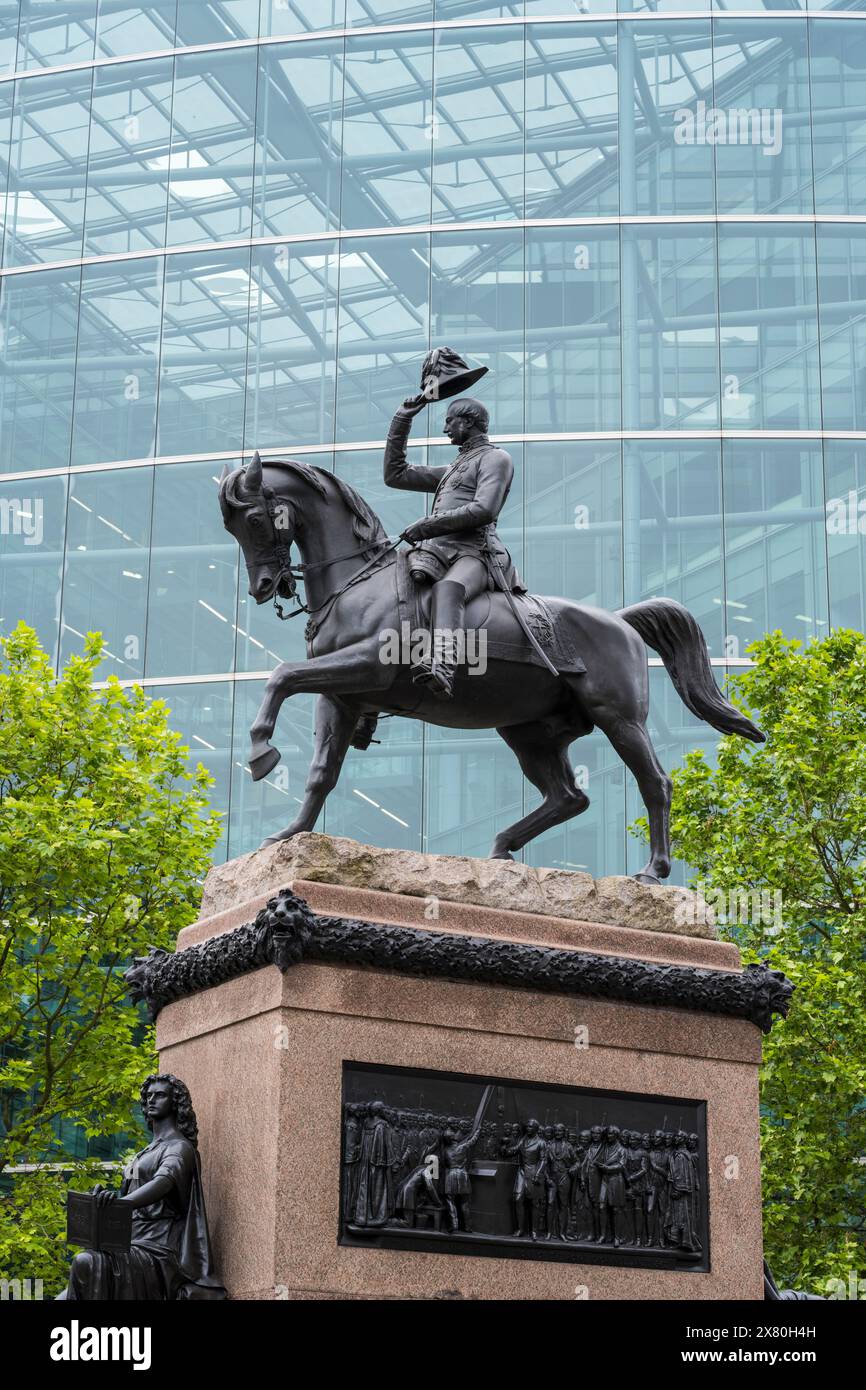 Statue of Prince Albert, Holborn Circus, City of London, London ...