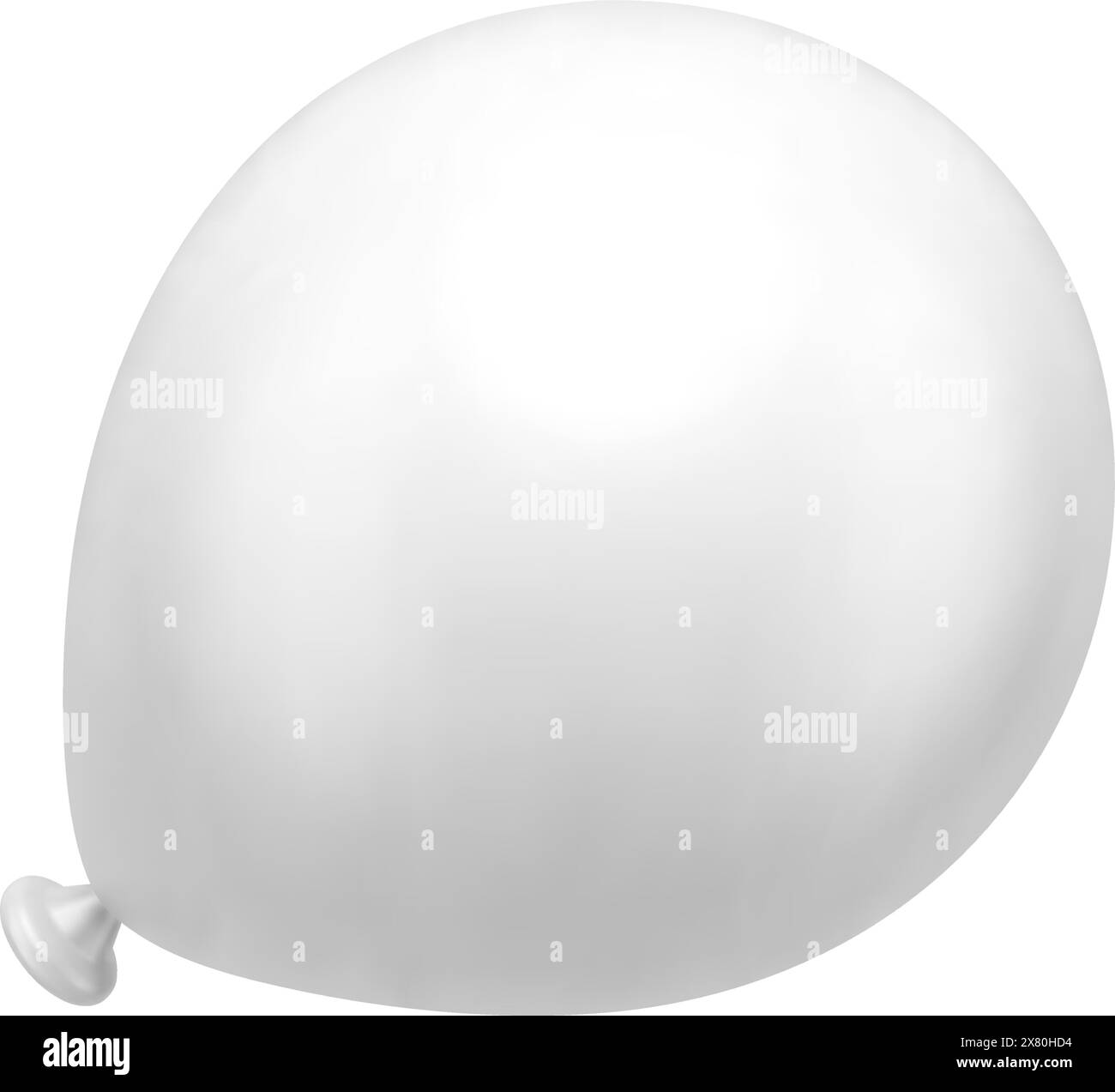 White elegant rubber balloon romantic surprise decorative aero design ...